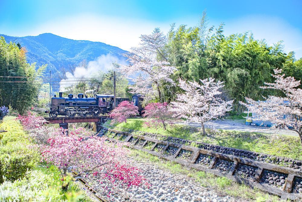 The train whistles in the Japanese countryside PeakExperienceJapan